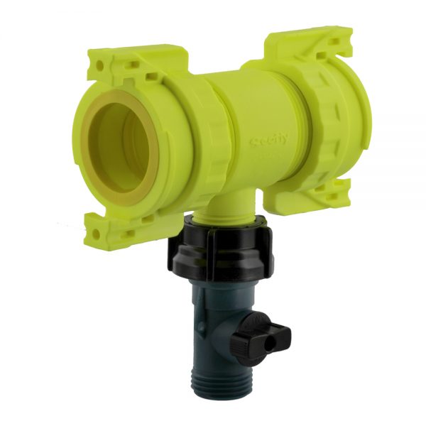 Water Thief With 1/4 Turn Connectors - Scotty Firefighter