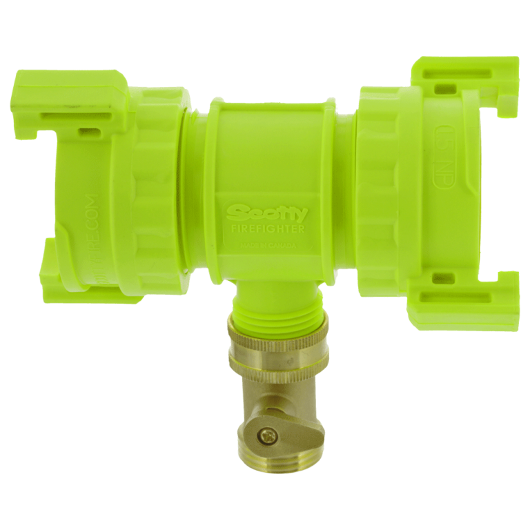 Water Thief With 1/4 Turn Connectors | Scotty Firefighter