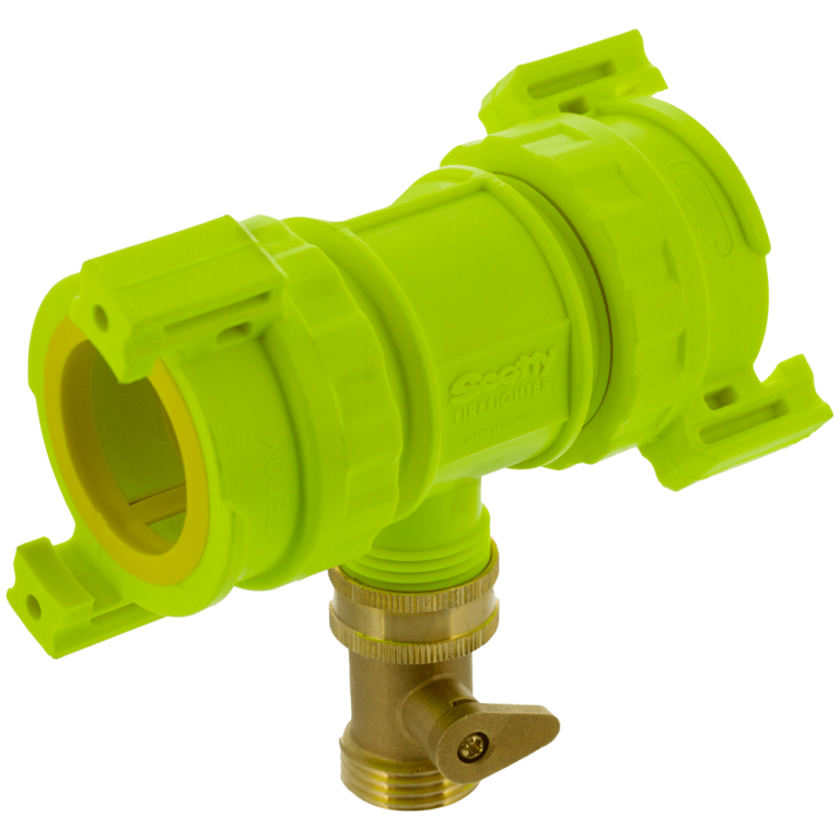 Water Thief With 1/4 Turn Connectors | Scotty Firefighter